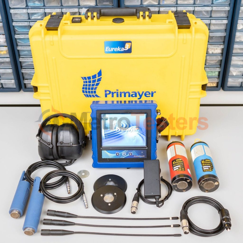 Primayer Eureka 3 Innovative Leak Location Correlator - Metro Testers