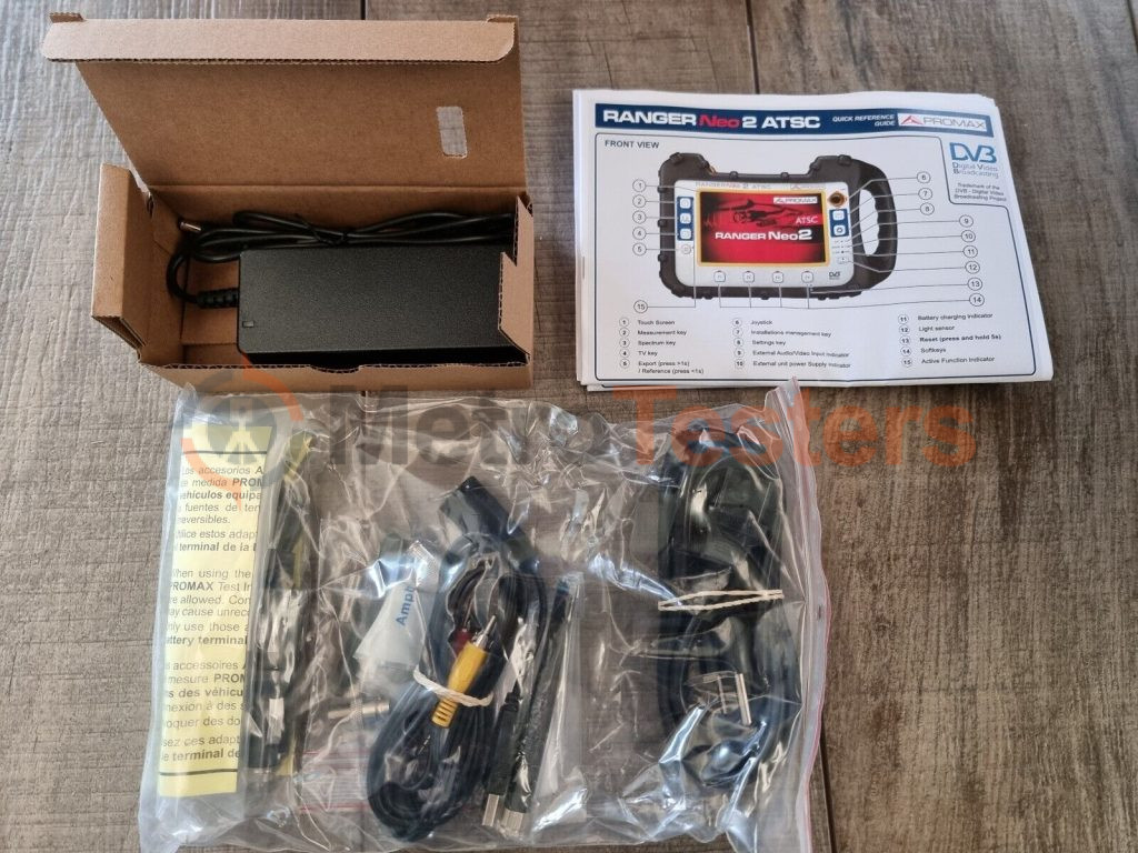 Promax Ranger Neo2 Atsc Spectrum Analyzer - Metro Testers